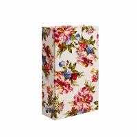 China Custom Luxury Flower Gift Box Magnetic Closure Rigid Packaging With Gold Logo for sale