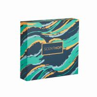 China OEM Skincare Package Box Colorful Drawer Box Foil Stamp Logo With EVA Insert for sale