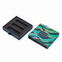 China OEM Skincare Package Box Colorful Drawer Box Foil Stamp Logo With EVA Insert for sale