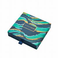 China OEM Skincare Package Box Colorful Drawer Box Foil Stamp Logo With EVA Insert for sale