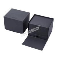 China OEM Wholesale Factory Wooden Single Wrist Watch Packaging case PU Leather Storage Custom Watch Display Gift Box for sale