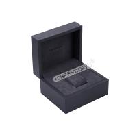China OEM Wholesale Factory Wooden Single Wrist Watch Packaging case PU Leather Storage Custom Watch Display Gift Box for sale