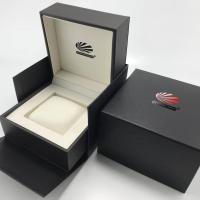China Custom Luxury Watch Packaging Box Set Rigid Cardboard Gift Box with Flip Top Drawer and Lid and Base Three Piece Design for sale