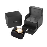 China Custom Luxury Watch Packaging Box Set Rigid Cardboard Gift Box with Flip Top Drawer and Lid and Base Three Piece Design for sale