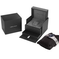 China Luxury Rigid Cardboard Watch Gift Box Set with Outer and Inner Box Custom Logo UV or Silver Foil Printing Factory Supplier for sale