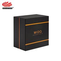 China Wholesale Custom Logo Empty Single Rigid Cardboard Paper Packaging Gift Luxury Box Watch With EVA Insert for sale
