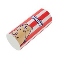 China Custom OEM Tissue Paper Round Box With Plastic Lid Printed Logo for sale
