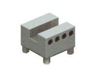 China Special Tool Holder Angled Clamping Unit For EDM Machine Precision Machining Parts Precision Replacement Parts for sale