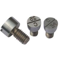China Screw Type SKD61 Steel Mold Date Insert Die Casting Parts Mold Date Inserts for sale