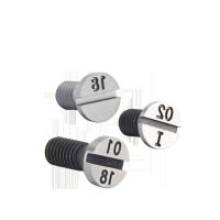 China Screw Type SKD61 Steel Mold Date Insert Die Casting Parts Mold Date Inserts for sale