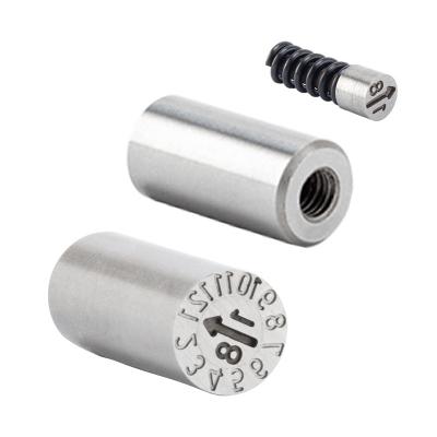China Interchangeable Mold Date Inserts ISO9001 Injection Injection Mold Date Stamp Customized Design for sale