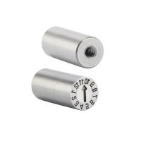 China OEM Logo 48HRC Mold Date Insert Replaceable Date Stamp Mold Date Inserts for sale