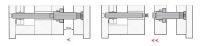 China Round Internal 62HRC Latch Lock Mold BT-B1840 For Plastic Injection Mold for sale