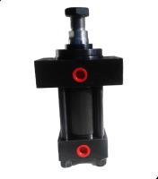 China durable 240bar Hydraulic Cylinder flange Mounting rectangular shape for sale