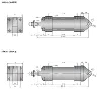 China Light Duty M14x1.5  Hydraulic Cylinder for Plastic injection mold for sale