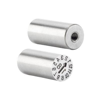 China Customized Changeable Date Stamp Precision Mould Parts For Plastic Mold Mold Date Inserts for sale