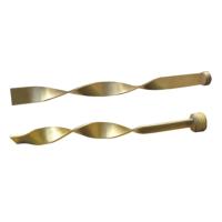China Straighe Spiral Brass Plug Baffles Imperial D.BBS For Injection Mould for sale