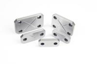 China Automotive Plastic Injection Molding Parts X Shaped Wear Plates for sale