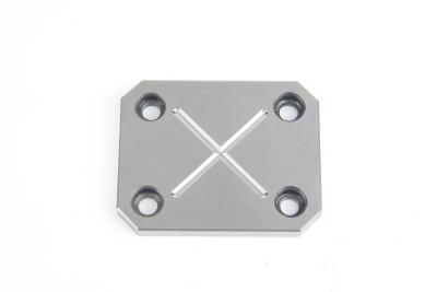 China Plastic Part Design For Injection Molding X Shaped Wear Plates for sale