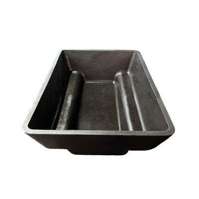 China 2300lb Wind-Cooled Aluminium T-Shaped Sow Mold - Alloy Steel Ingot Casting Equipment for sale