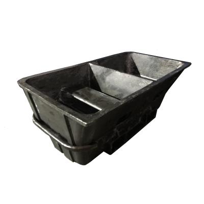 China Alloy Steel Casting Aluminum Ingot Sow Mold & Dross Pan System - 100kg to 3000kg Capacity for Recycling for sale