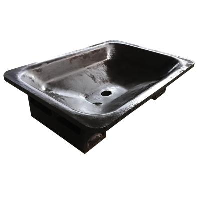 China Custom Alloy Steel Aluminum Dross Slag Pan for Industrial Applications - Thermal Shock Resistant for sale