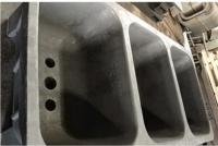 China Custom Sow Mould Dross Pan 1500×1500×150mm 20-50HRC Industrial Casting Equipment for sale
