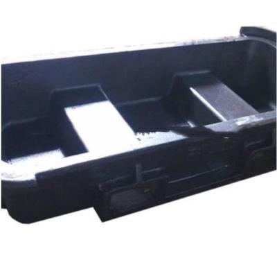 China Custom Aluminum Ingot Casting Sow Mould & Dross Pan with Fork Holes - 1500×1500×150mm Dimensions, 20-50 HRC Hardness for sale