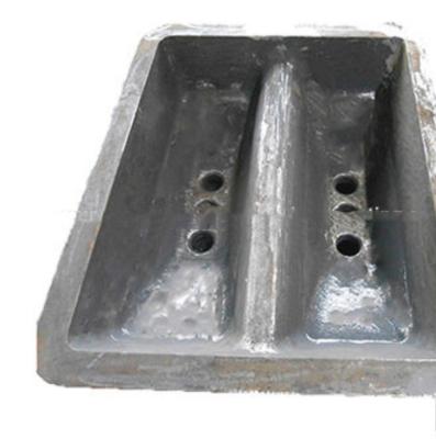 China Two Cavity Dross Pan Steel Castings 1500x1500mm with 10-100 Ton Capacity Options for Industrial Applications for sale