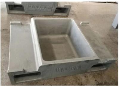 China F1602 Sow Mould Dross Pan Casting | 1500×1500×150mm | 20-50 HRC Hardness | Industrial Metal Heating Mold for sale