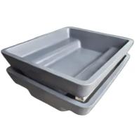 China Custom Cast Iron Slag Pan 2000×1250×750 with 20-50hrc Hardness for Hot Aluminum Dross Separator for sale