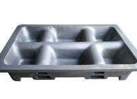 China Custom Cast Iron Sow Molds for Aluminum Dross Separation - 50-600KG Capacity, 20-50HRC Hardness for sale