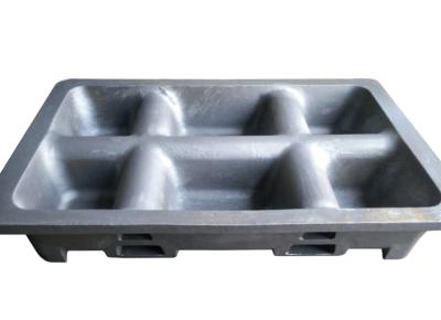 China Custom Cast Iron Sow Molds for Aluminum Dross Separation - 50-600KG Capacity, 20-50HRC Hardness for sale