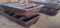 China 5 Quart Dross Pan 1300×1300×450mm Aluminum Waste Handling Tool with Double Handle for Industrial Use for sale