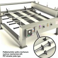 China Fully Automatic Flatbed Printer Auxiliary Equipment with 191-426 RPM Rotation Speed and 4-8mm Amplitude for PET Strap Plate for sale