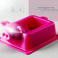 China Pink Aluminum Pig Mould with 0.17 Cubic Volume and 450°F Heat Resistance for Food and Craft Applications for sale