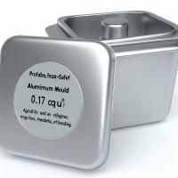 China 0.17 Cubic 900×900×450 FDA Approved Pig Mould - Freezer Safe Silicone for Artificial Stone Production for sale