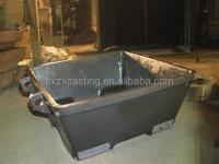 China 10-50 Tons Round Slag Pan with 1.2 Cubic Volume and 1600°C Temperature Resistance for Steel Mills for sale