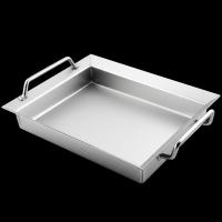 China 5 Quart Dross Pan 1300×1300×450mm Aluminum Waste Handling Tool with Double Handle for Industrial Use for sale