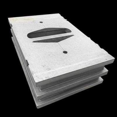 China Alloy Steel Dross Pan Ingot Mold for Aluminum Casting 50-3500kg Capacity for sale