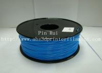 China ABS Blue Fluorescent 3D Printer Filament 1.75mm/3.0mm 1kg Spool with 230-270°C Printing Temperature for sale