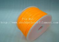 China Eco Friendly PLA Fluorescent 3D Printer Filament 1.75mm 1KG Spool for sale