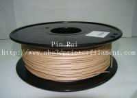 China Anti-Corrosion Wooden 3D Printing Filament 1.75mm & 3.0mm with 180-195°C Print Temperature for sale