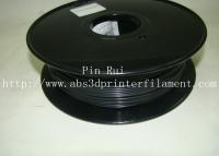 China Black Flame Retardant 3D Printer Filament 1.75mm/3.0mm with 230-270°C Print Temperature and REACH Certification for sale