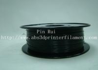 China Black Flame Retardant 3D Printer Filament 1.75mm/3.0mm with 230-270°C Print Temperature and REACH Certification for sale