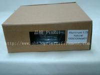 China Black Aluminum Metal 3D Printer Filament 1.75mm Diameter 0.5kg and 1kg Spools with 190-200°C Print Temperature for sale