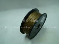 China Brass Metal 3D Printing Filament 1.75mm with High Gloss Finish - 190-200°C Print Temperature for Professional 3D Printers for sale