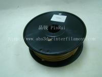 China Brass Metal 3D Printing Filament 1.75mm with High Gloss Finish - 190-200°C Print Temperature for Professional 3D Printers for sale