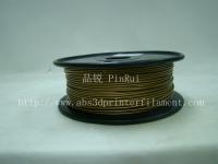 China Brass Metal 3D Printing Filament 1.75mm with High Gloss Finish - 190-200°C Print Temperature for Professional 3D Printers for sale