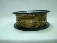 China Brass Metal 3D Printing Filament 1.75mm with High Gloss Finish - 190-200°C Print Temperature for Professional 3D Printers for sale